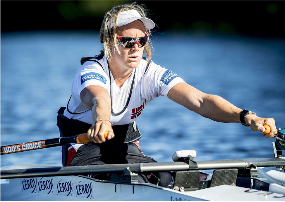Birgit ror Verdensmesterskap i innendørsroing!