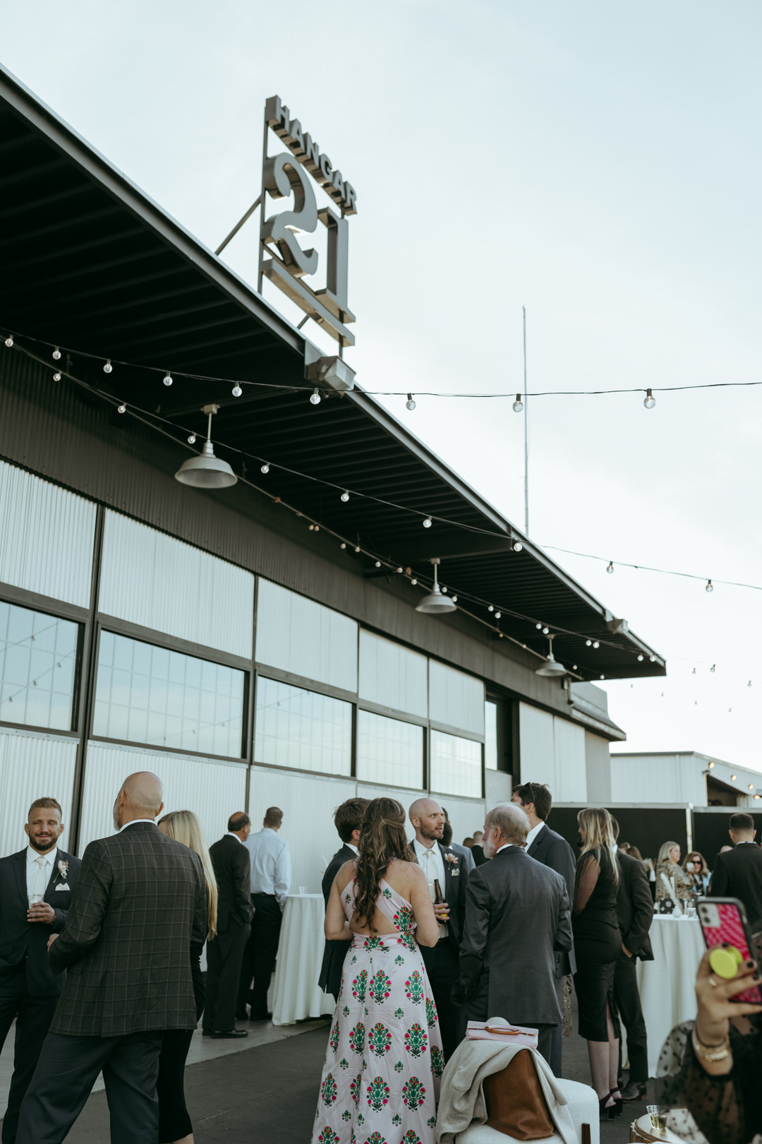 Bohemian Inspired Hangar 21 South Wedding | Hangar 21