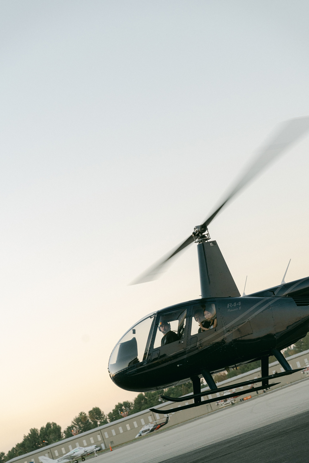 Romantic Peach Wedding at Hangar 21 South | Hangar 21