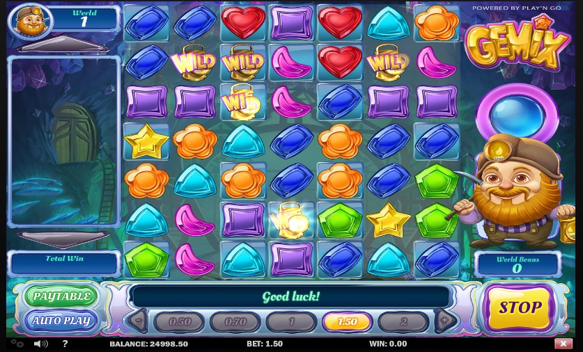 PlayN Go Gemix Slot Review and Where To Play - AboutSlots