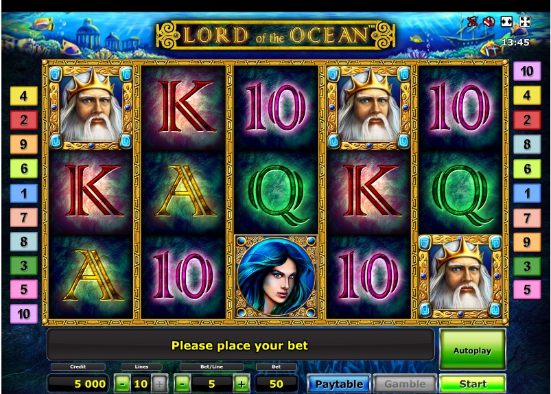 Lord of the Ocean (Novomatic) Slot Review - 💎AboutSlots