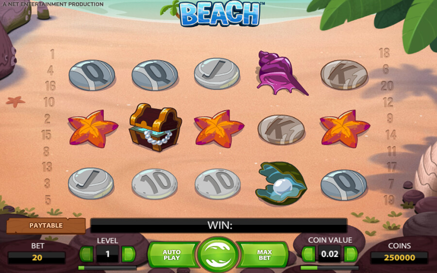 Beach (NetEnt) Slot Review - 💎AboutSlots