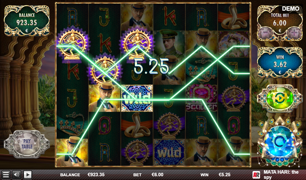 Mata Hari the Spy (Red Rake Gaming) Slot Review - 💎AboutSlots