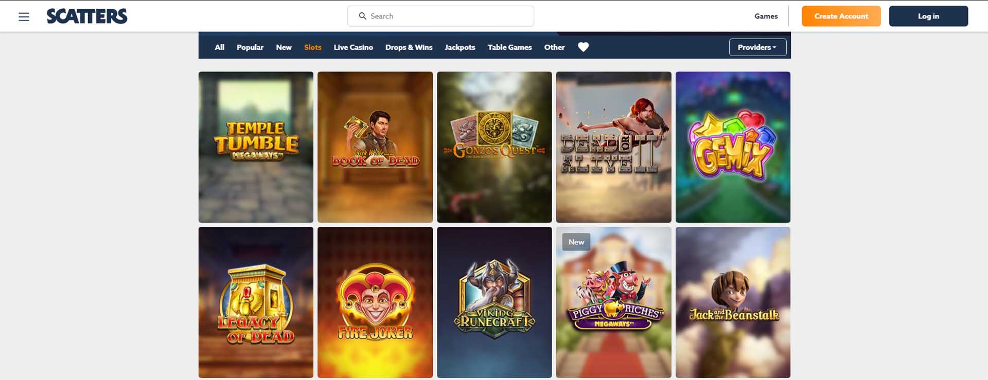 Scatters Online Casino Review and Bonus - AboutSlots