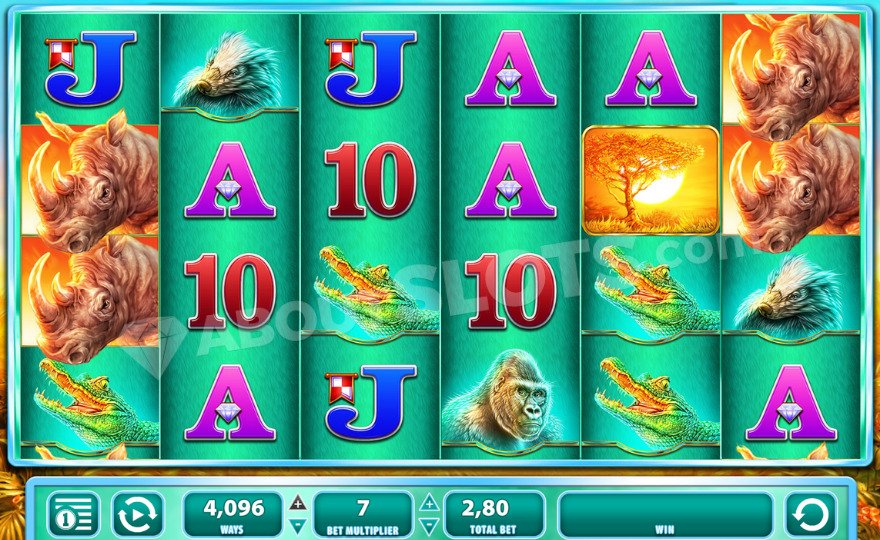 Raging Rhino (WMS) Slot Review - 💎AboutSlots