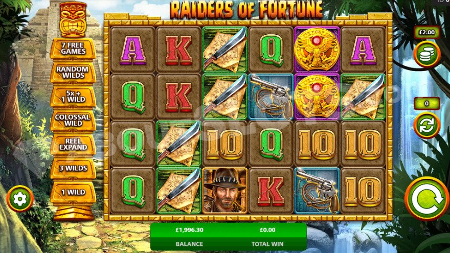Raiders of Fortune (SG Digital) Slot Review - 💎AboutSlots