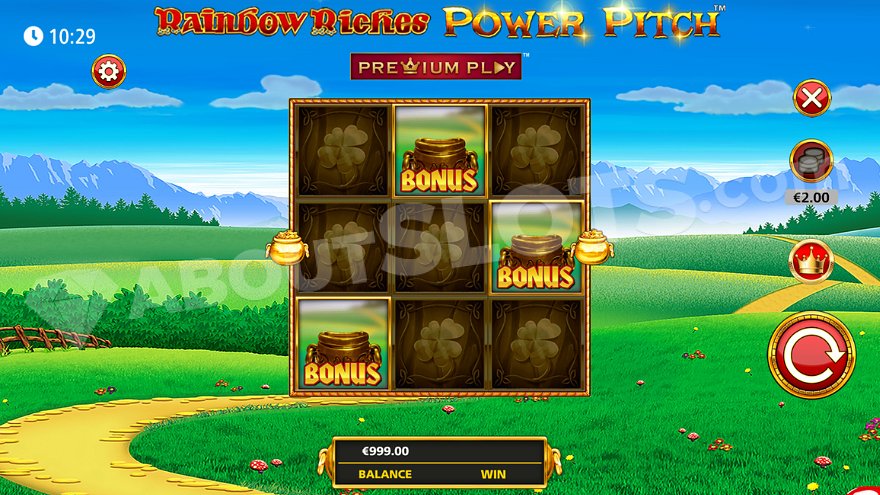 Rainbow Riches Power Pitch (Light & Wonder) Slot Review - 💎AboutSlots