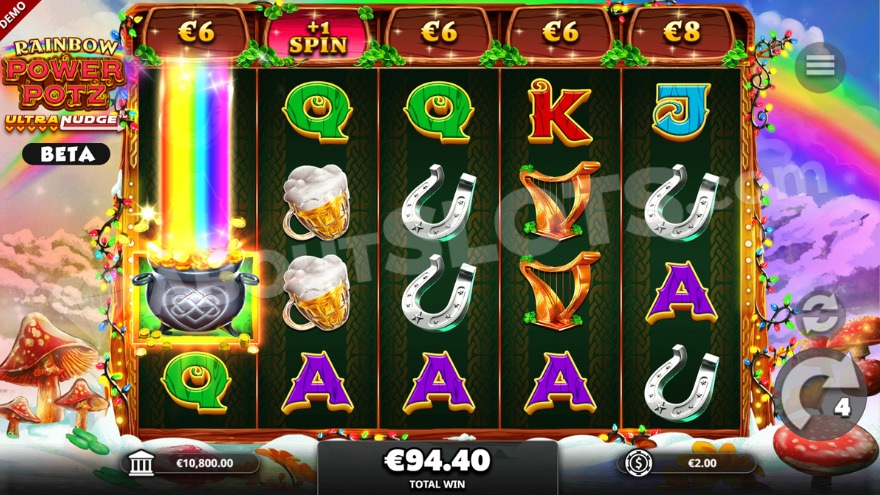 Rainbow Power Potz Ultra Nudge (Bang Bang Games) Slot Review - 💎AboutSlots