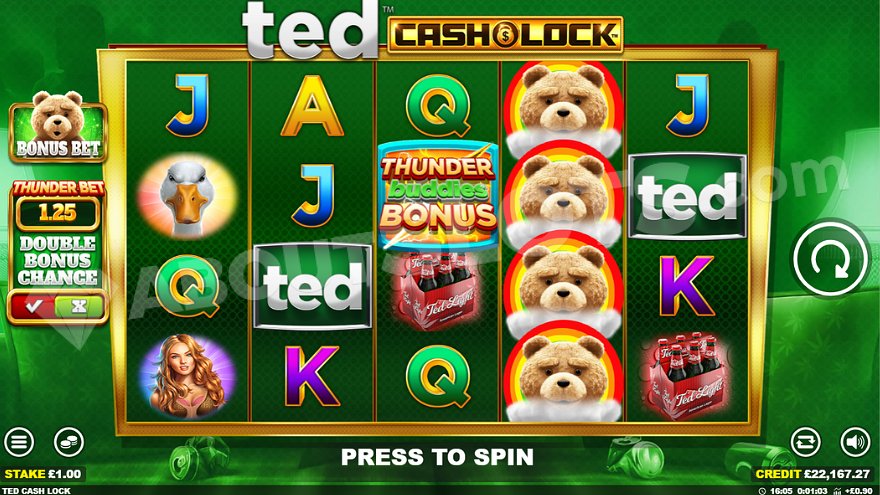 Ted Cash Lock (Blueprint Gaming) Slot Review - 💎AboutSlots