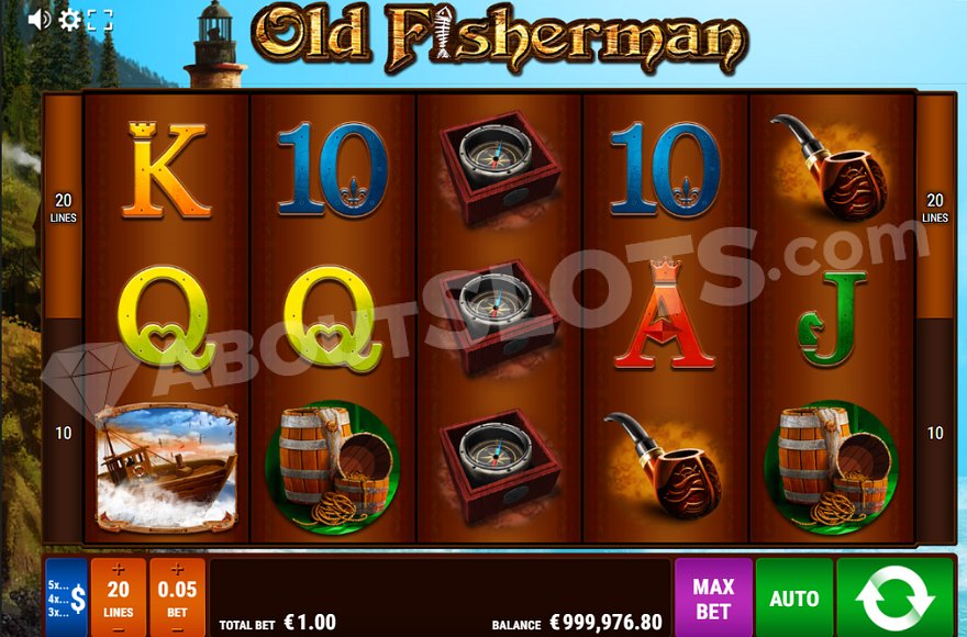 Old Fisherman (Gamomat) Slot Review - 💎AboutSlots