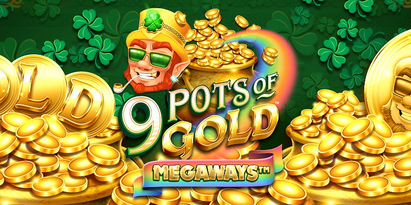 9 Pots of Gold Megaways (Gameburger Studios) Slot Review - 💎AboutSlots