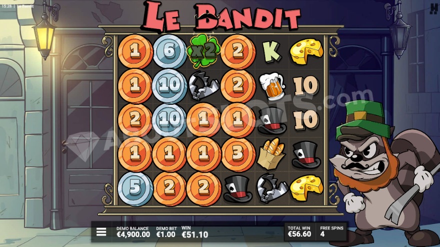 Le Bandit (Hacksaw Gaming) Slot Review - 💎AboutSlots