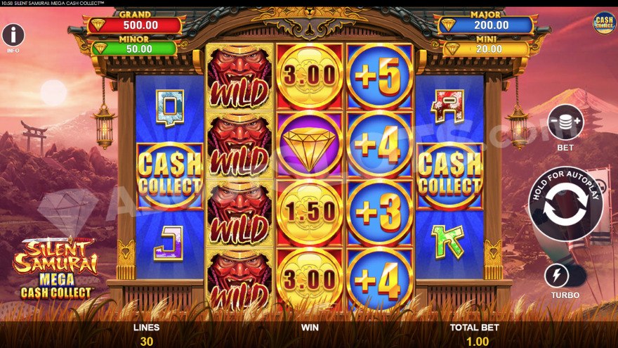 Silent Samurai: Mega Cash Collect (PlayTech) Slot Review - 💎AboutSlots
