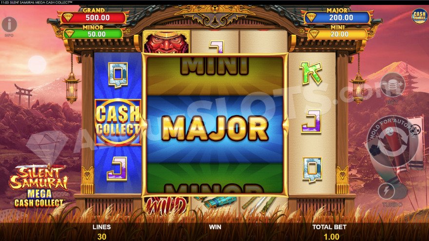 Silent Samurai: Mega Cash Collect (PlayTech) Slot Review - 💎AboutSlots