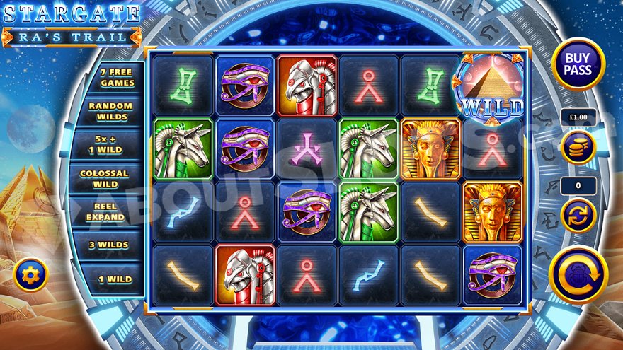 Stargate Ra's Trail (Bang Bang Games) Slot Review - 💎AboutSlots