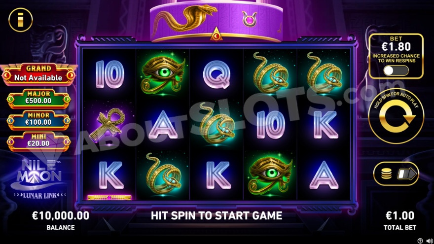 Lunar Link: Nile Moon (PlayTech) Slot Review - 💎AboutSlots
