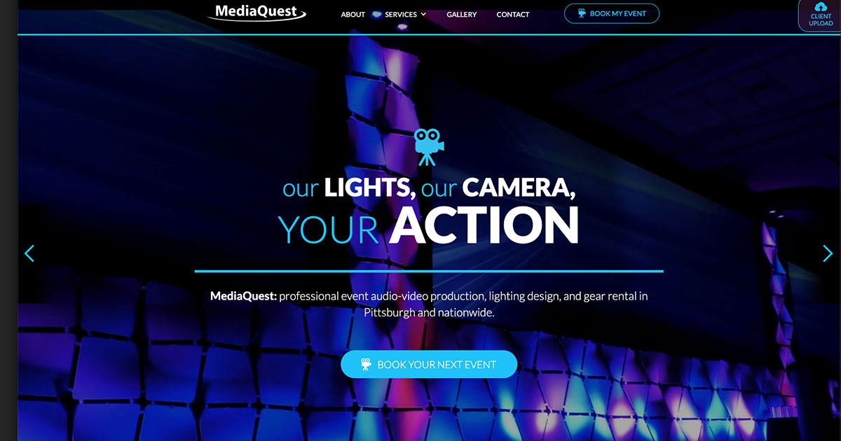 Video & Image Gallery | Live Events | Our Work | MediaQuest