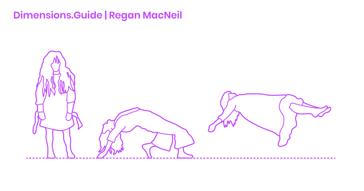 Regan MacNeil Dimensions & Drawings | Dimensions.com