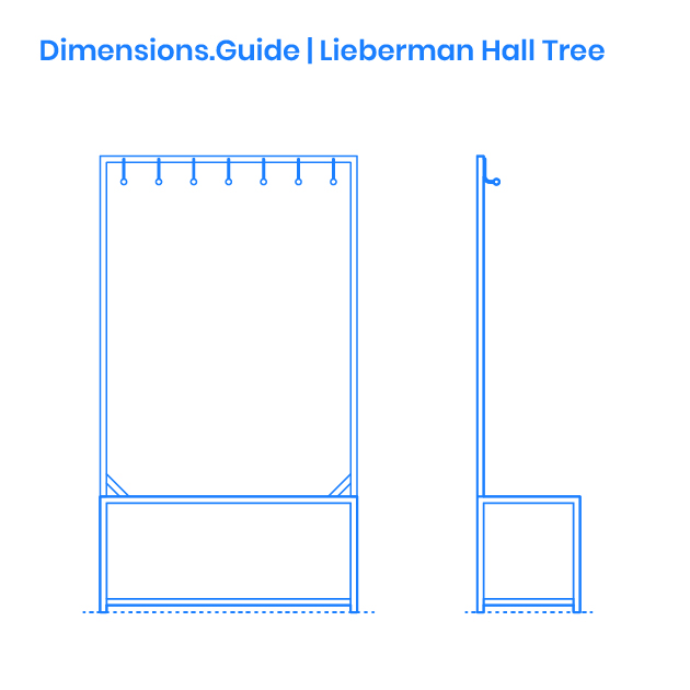 Lieberman Hall Tree Dimensions & Drawings | Dimensions.com