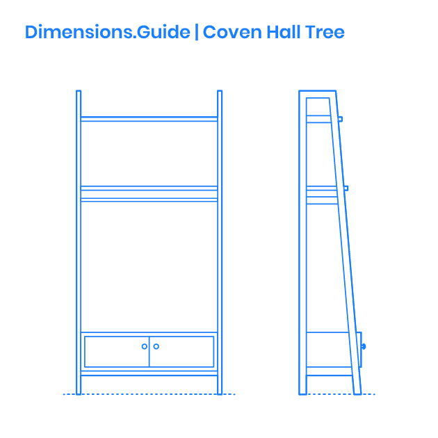 Coven Hall Tree Dimensions & Drawings | Dimensions.com