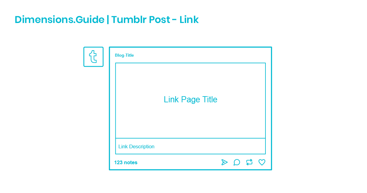 Tumblr Post - Link Dimensions & Drawings | Dimensions.com