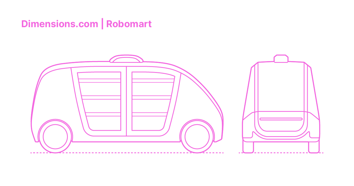 Robomart Dimensions & Drawings | Dimensions.com