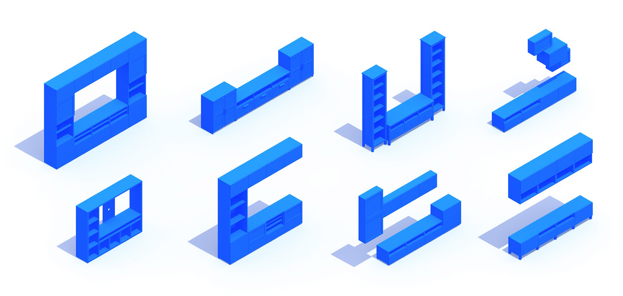 Entertainment Centers | Media Centers Dimensions & Drawings ...