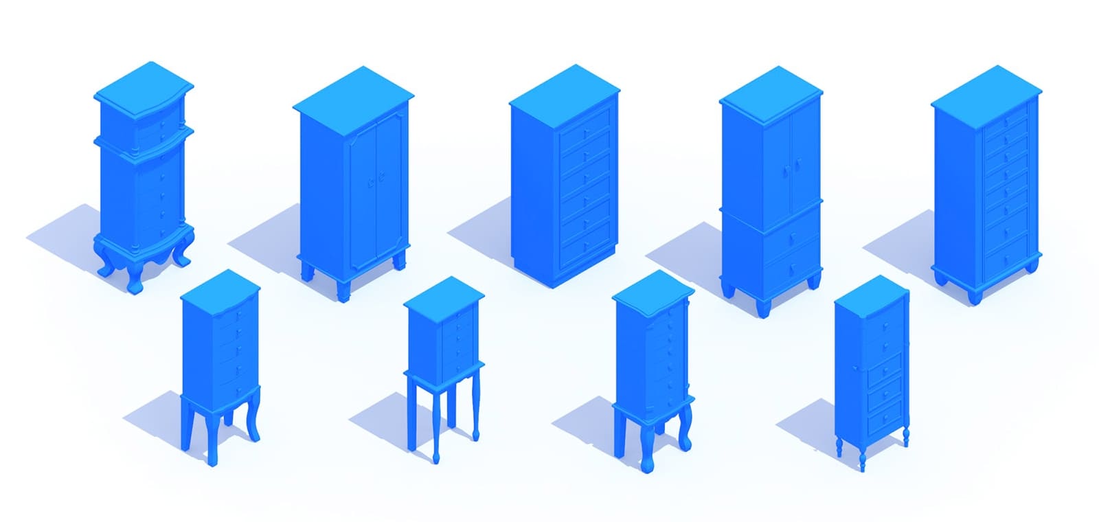 Jewelry Armoires Dimensions & Drawings | Dimensions.com