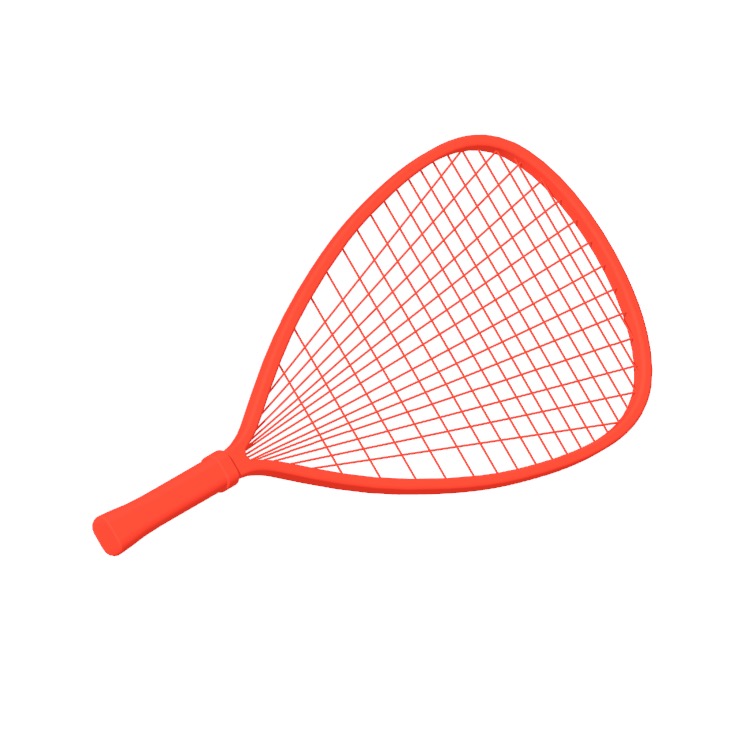 Racquetball Racquet Dimensions & Drawings | Dimensions.com