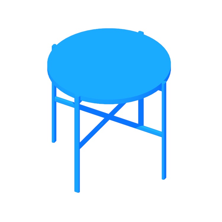 Sylvain Outline Side Table Dimensions & Drawings | Dimensions.com