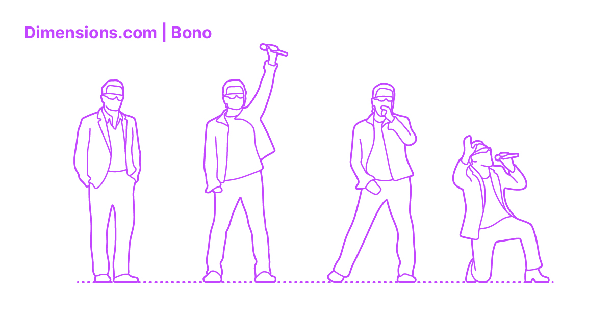 Bono Dimensions & Drawings | Dimensions.com