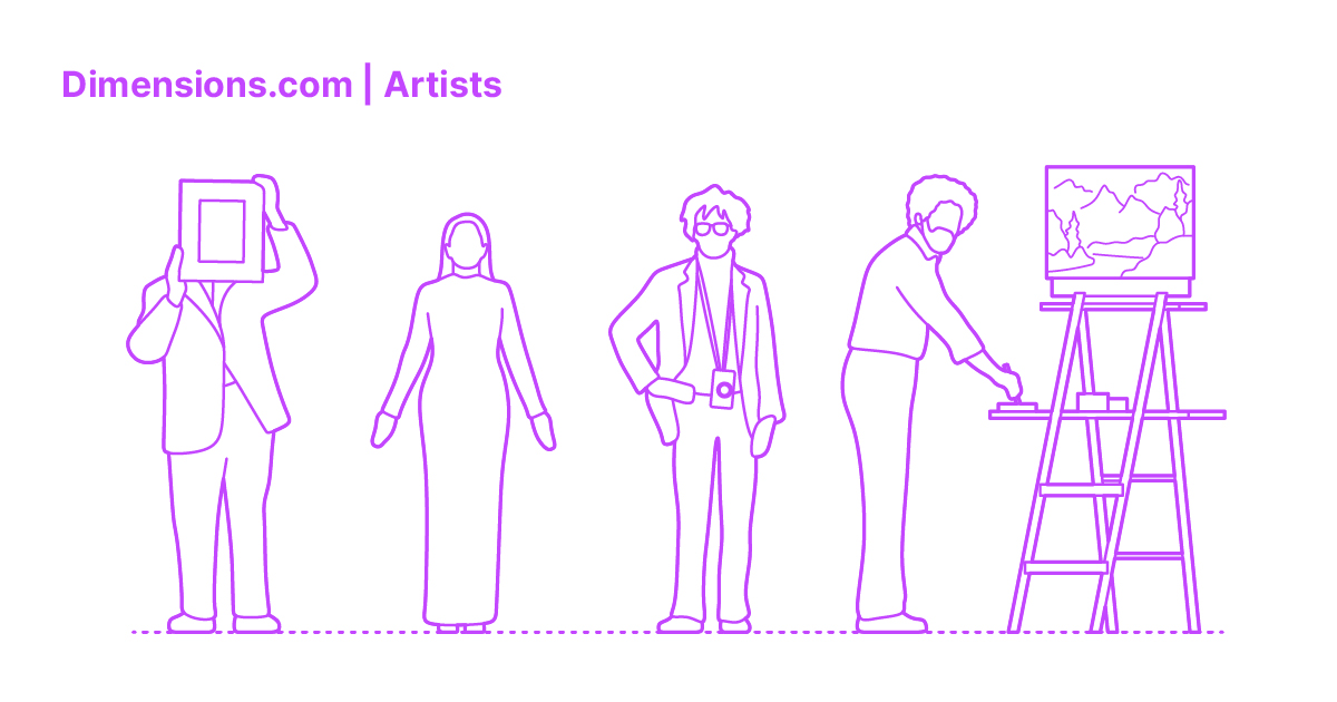 Artists Dimensions & Drawings | Dimensions.com