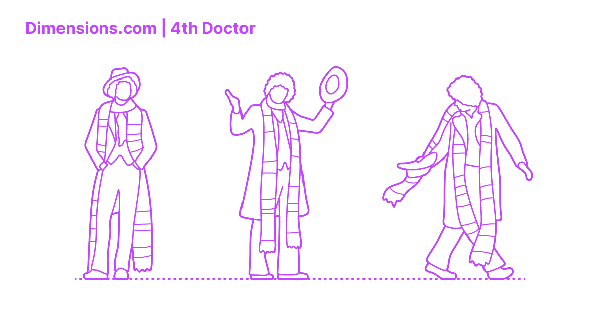 4th Doctor Dimensions & Drawings | Dimensions.com