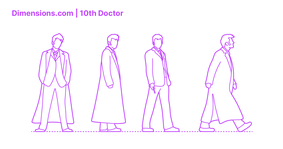 10th Doctor Who Drawing