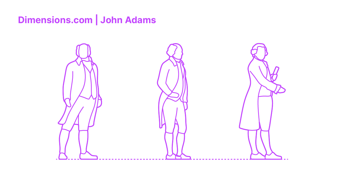 John Adams Dimensions & Drawings | Dimensions.com