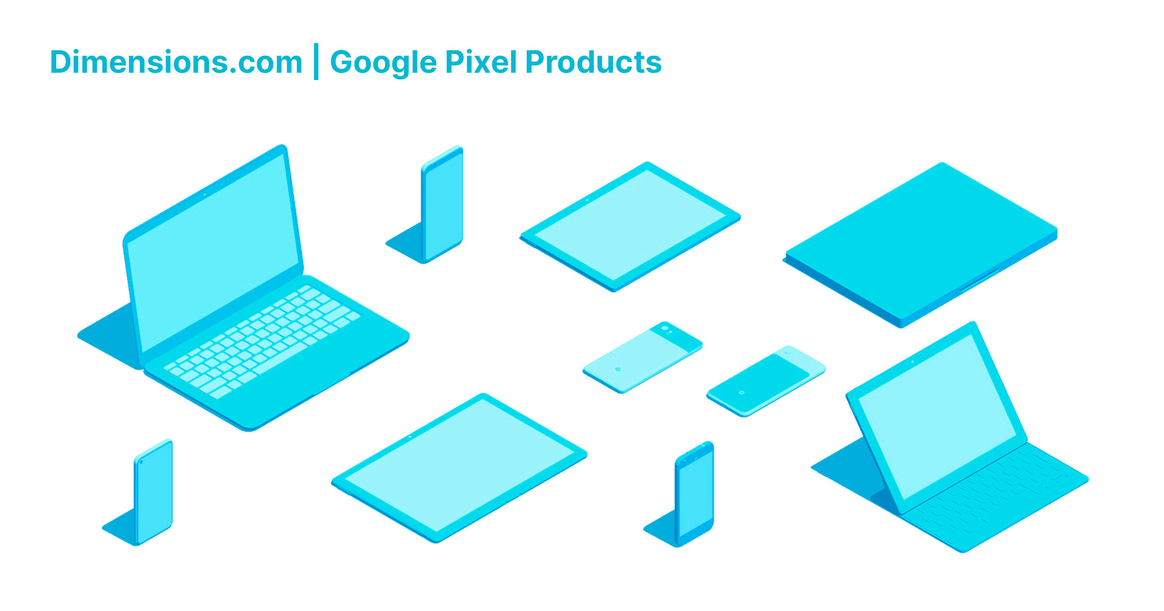 Google Pixel Products Dimensions & Drawings | Dimensions.com