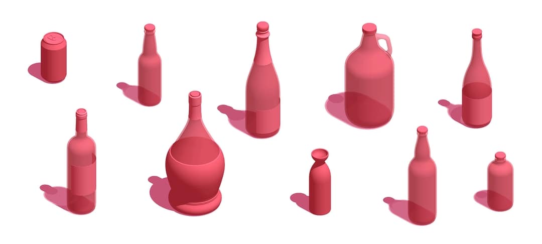 Beverage Containers Dimensions & Drawings | Dimensions.com