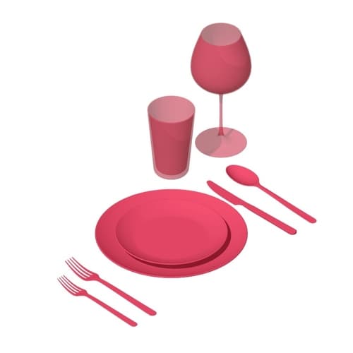 Formal Table Setting Dimensions & Drawings | Dimensions.com