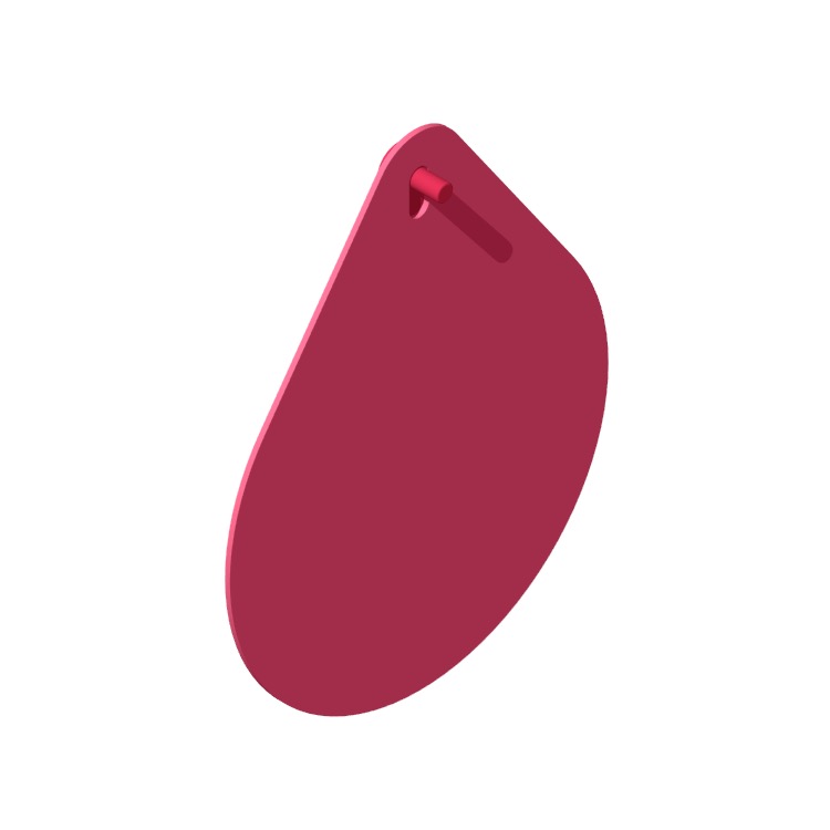 Hang 1 Drop Mirror Dimensions & Drawings | Dimensions.com