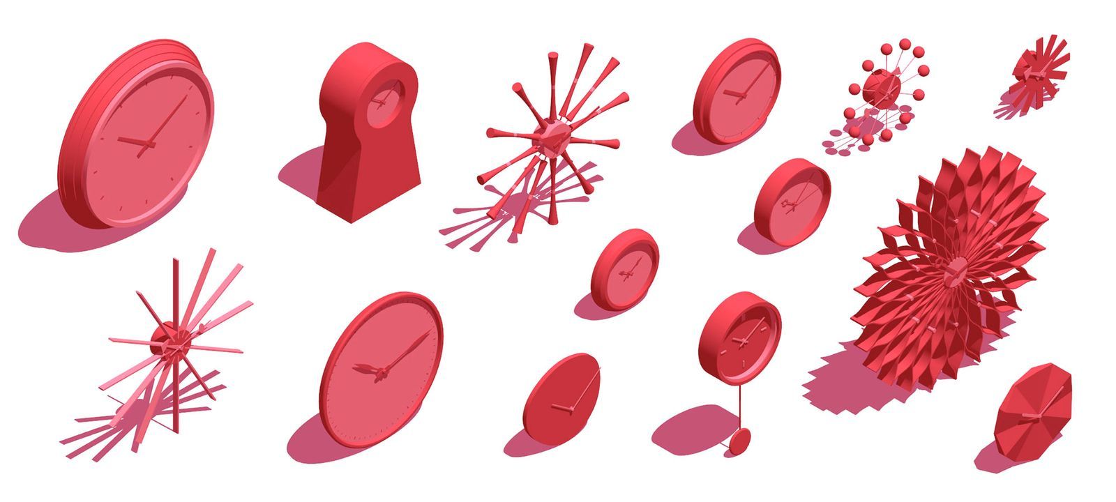 Wall Clocks Dimensions & Drawings | Dimensions.com