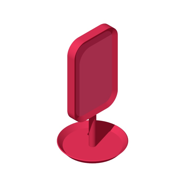 Table Mirrors Dimensions & Drawings | Dimensions.com
