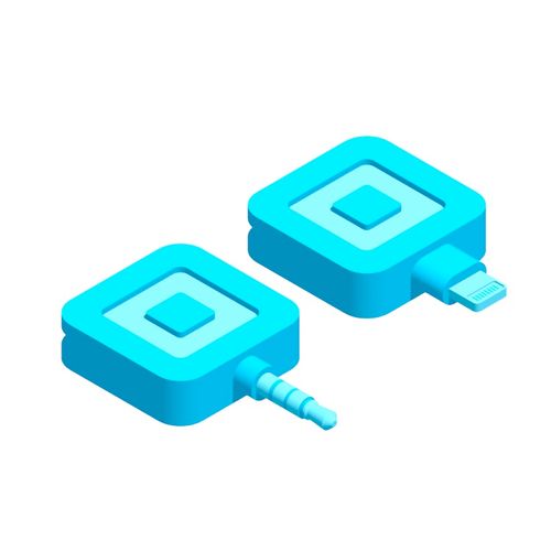 Square Reader (Magstripe) Dimensions & Drawings | Dimensions.com