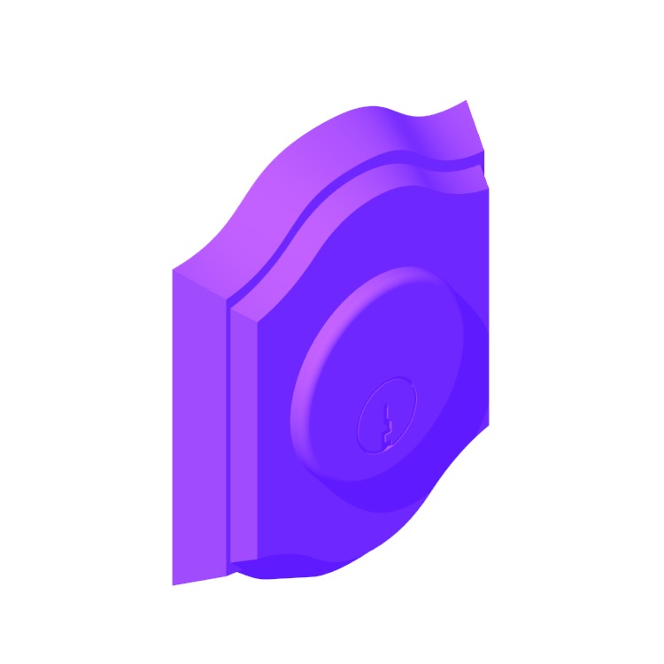 Door Locks Dimensions & Drawings | Dimensions.com