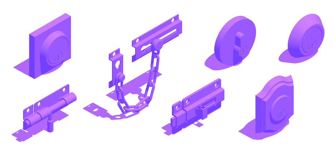 Door Locks Dimensions & Drawings | Dimensions.com