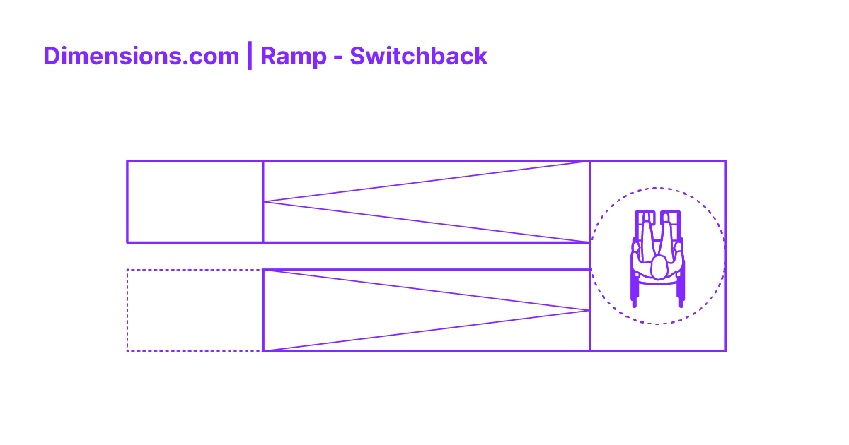 Ramp Switchback Dimensions Drawings, 59% OFF