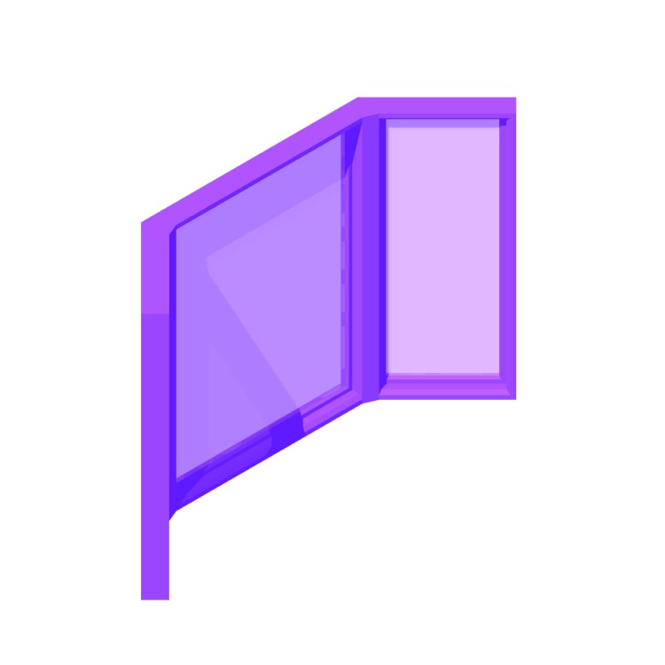 Bay & Bow Windows Dimensions & Drawings | Dimensions.com