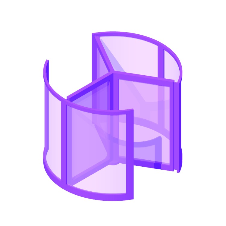 Revolving Doors Dimensions & Drawings | Dimensions.com