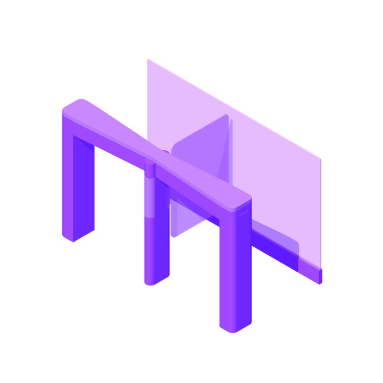 Turnstiles Dimensions & Drawings | Dimensions.com