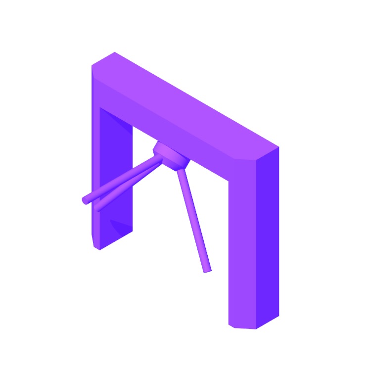 Turnstiles Dimensions & Drawings | Dimensions.com