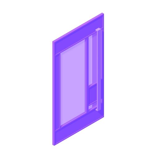 Casement Window - Rectangle, Horizontal Dimensions & Drawings ...